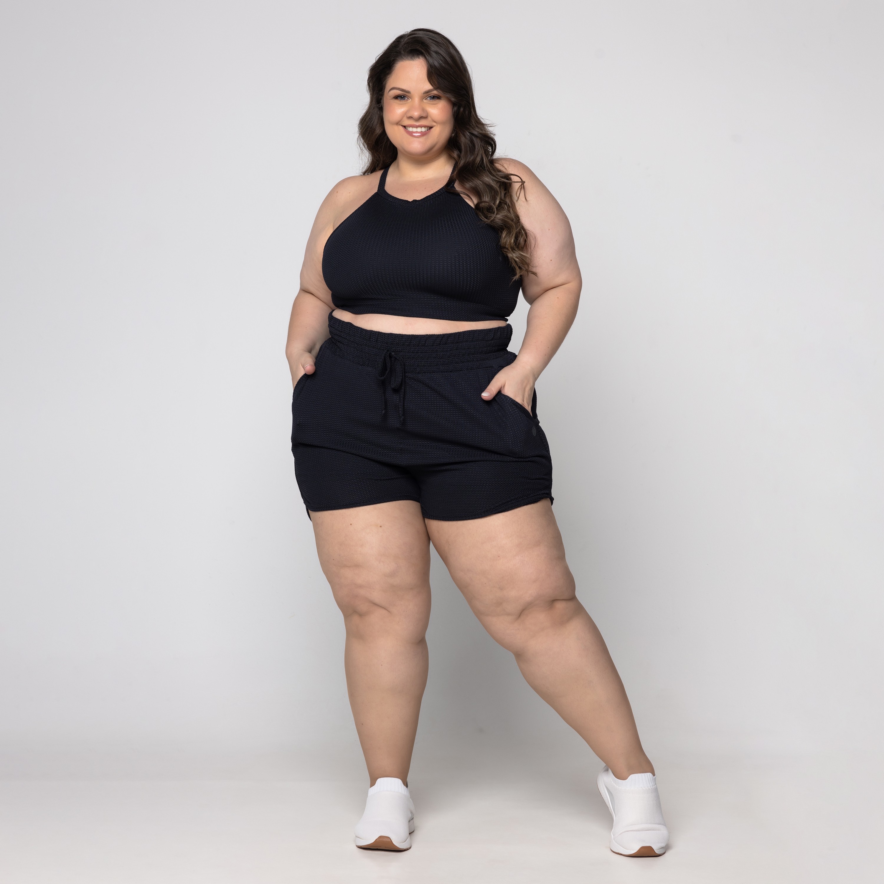 Short Camilla Plus Size - Físico Fitness