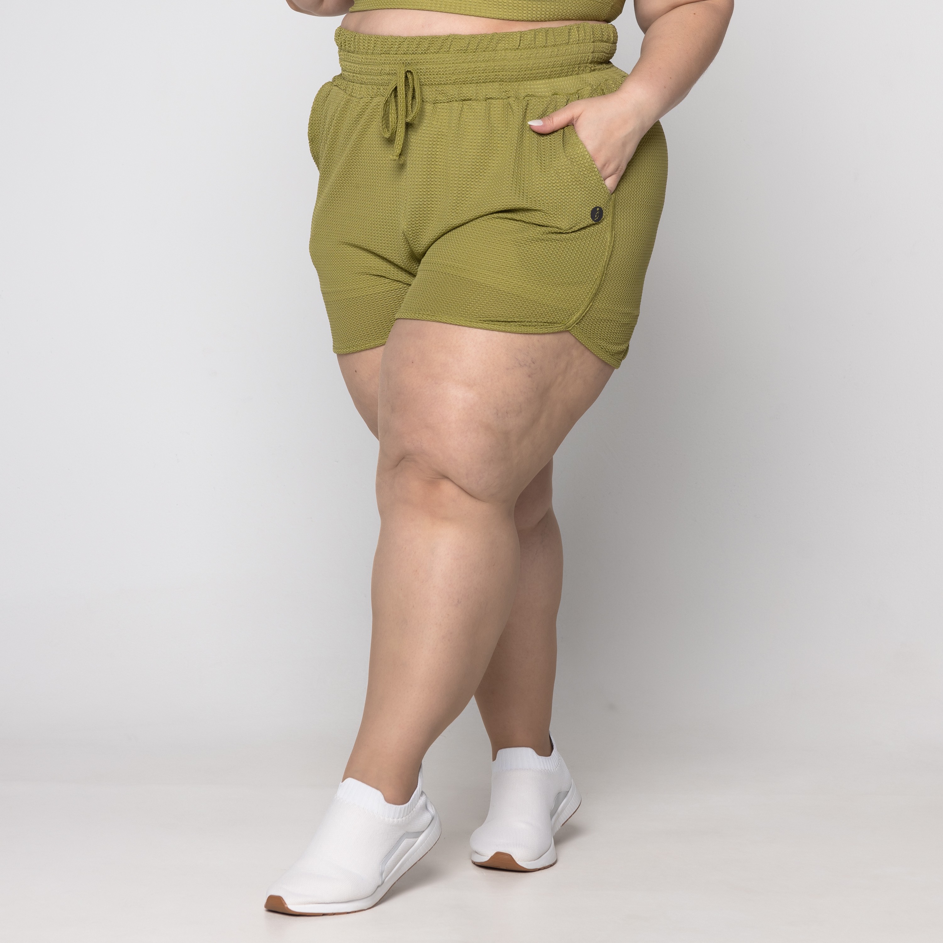 Short Camilla Plus Size - Físico Fitness