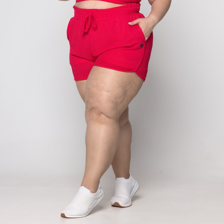 Short Camilla Plus Size - Físico Fitness