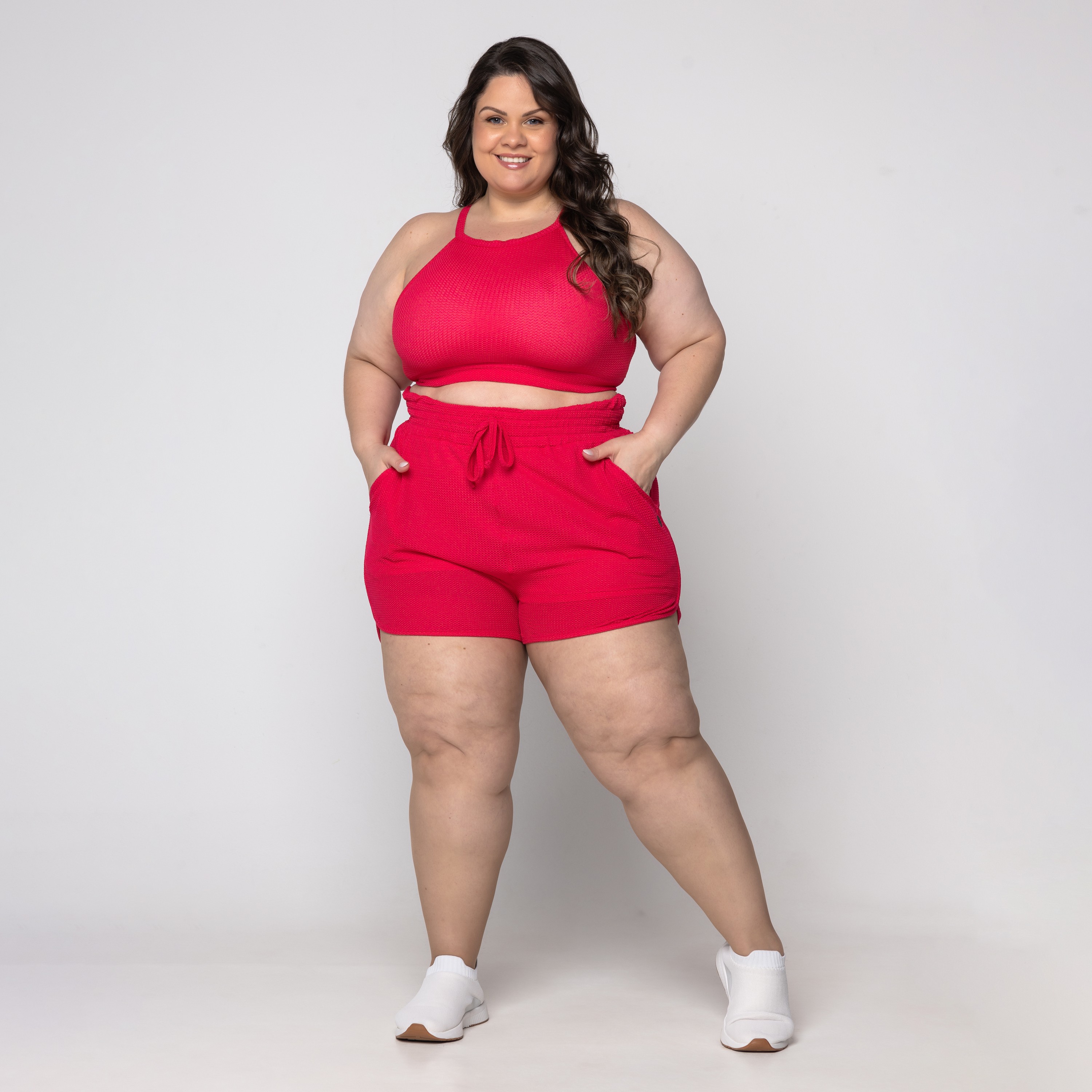 Short Camilla Plus Size - Físico Fitness