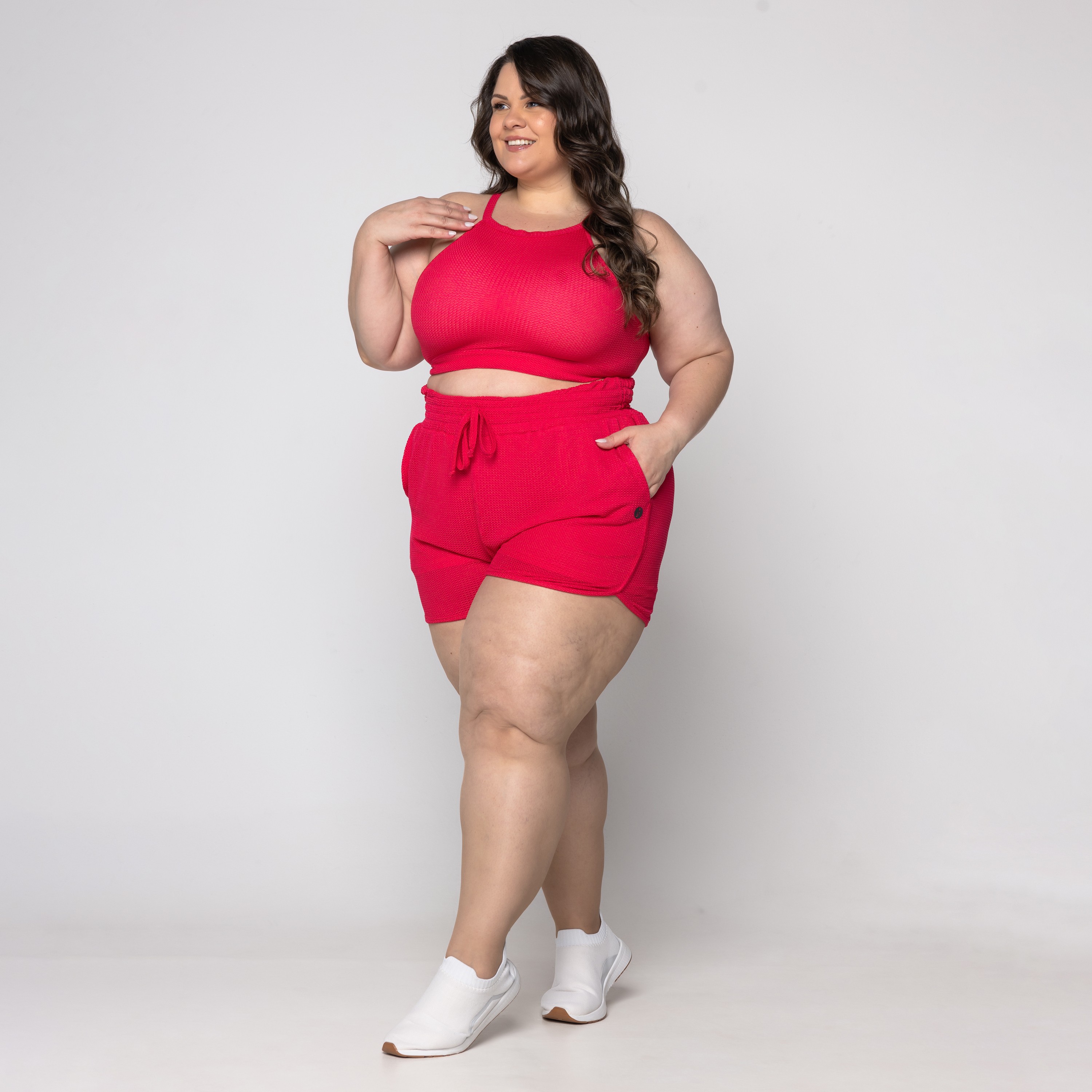 Short Camilla Plus Size - Físico Fitness