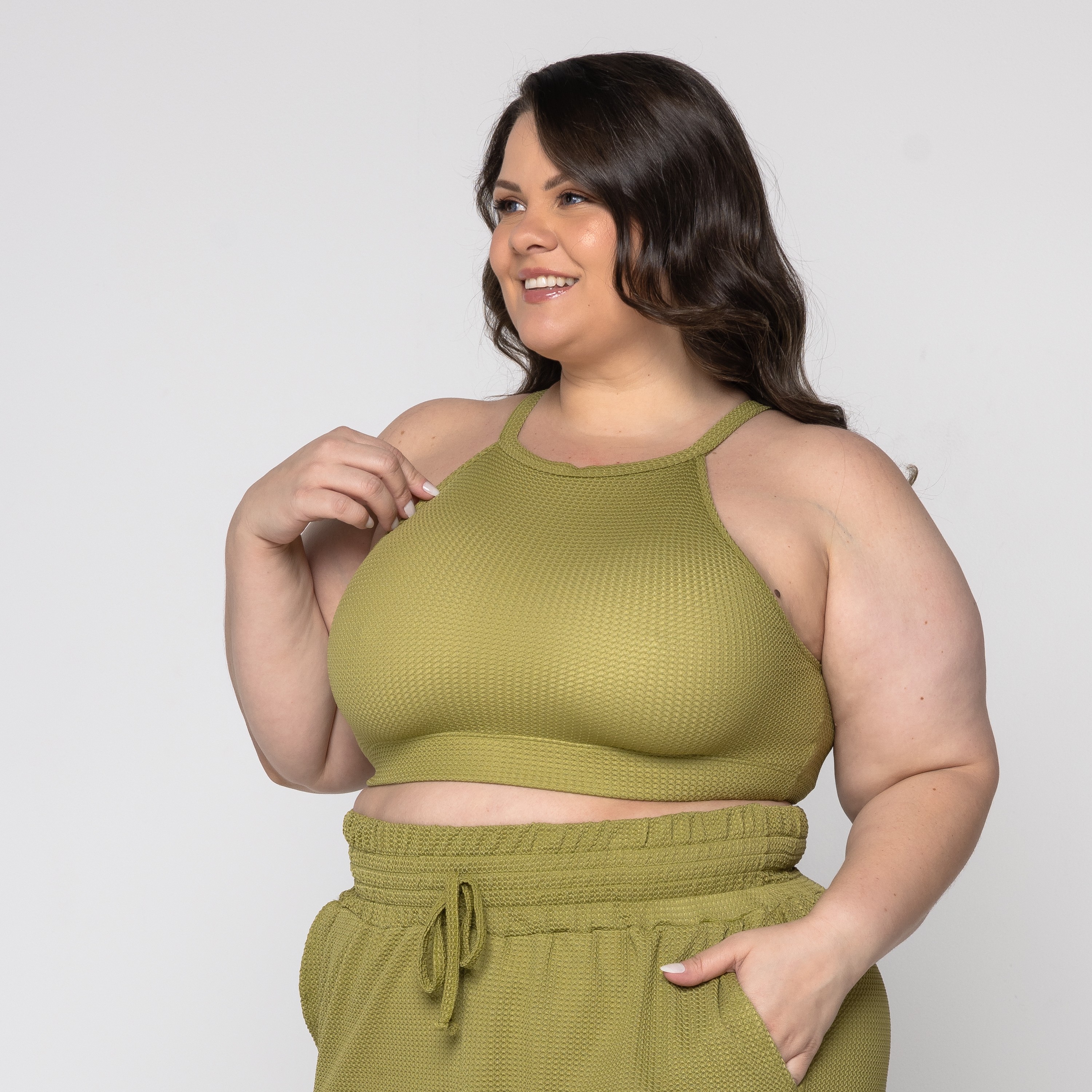 Top Camilla Plus Size - Físico Fitness
