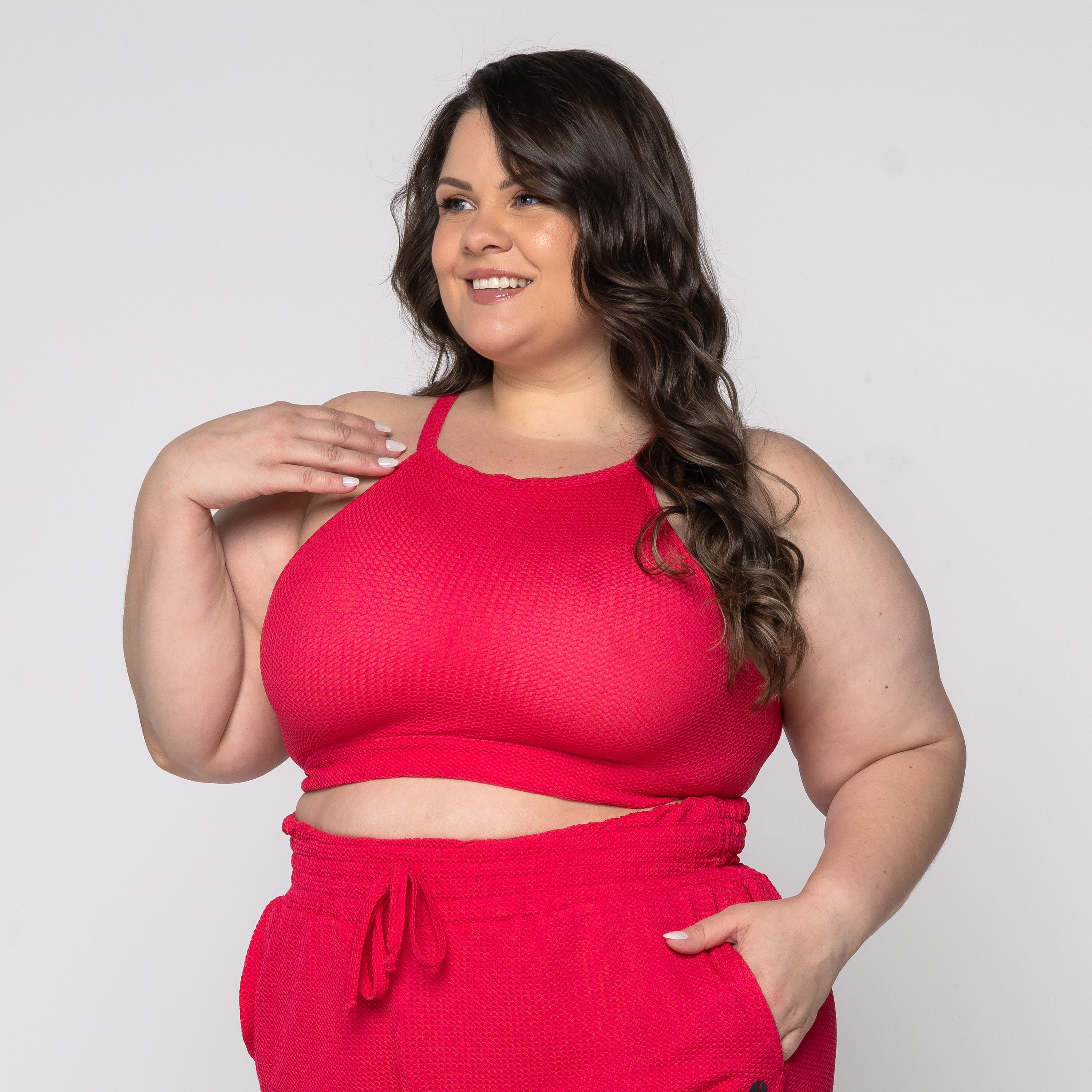 Top Camilla Plus Size - Físico Fitness