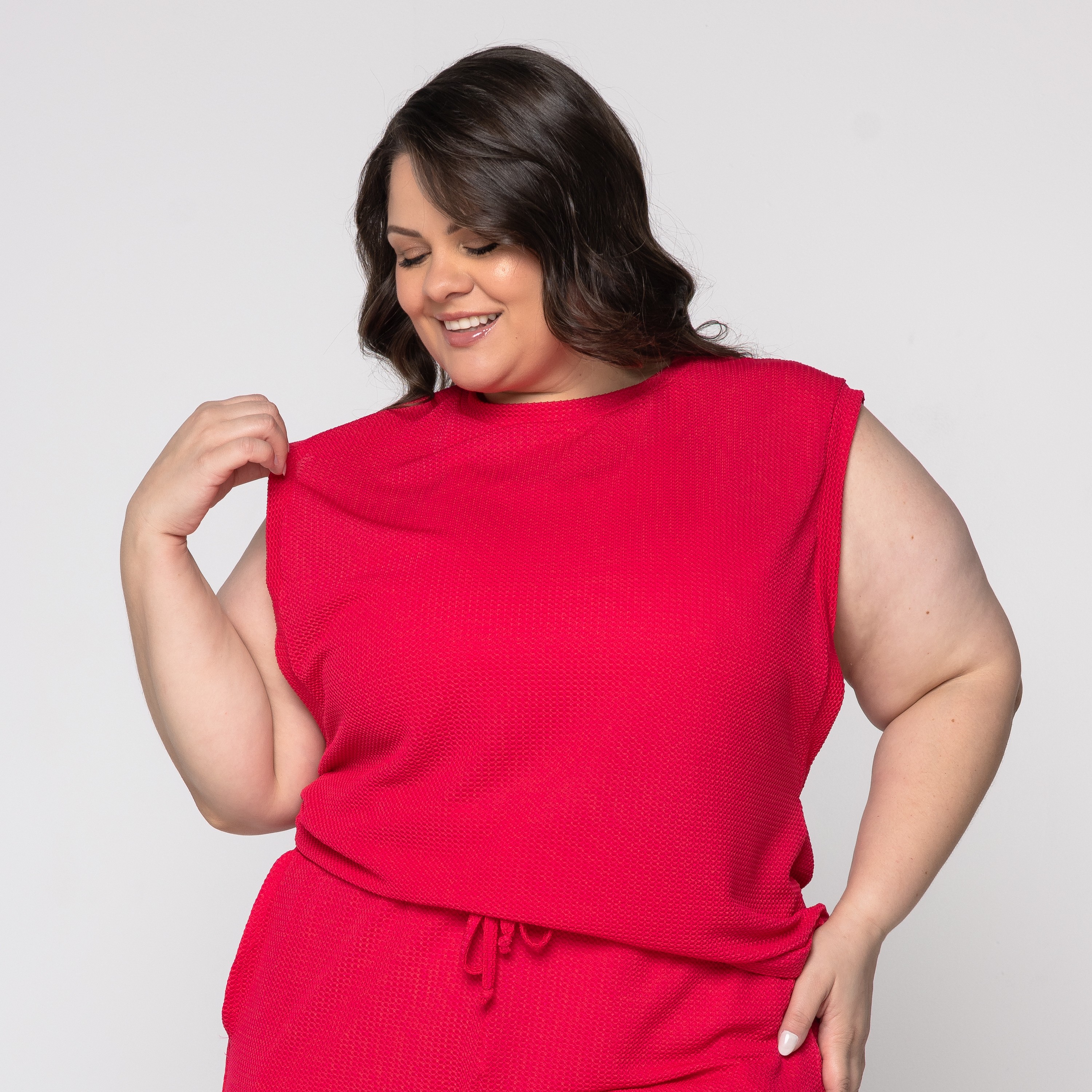 Regata Camilla Plus Size - Físico Fitness