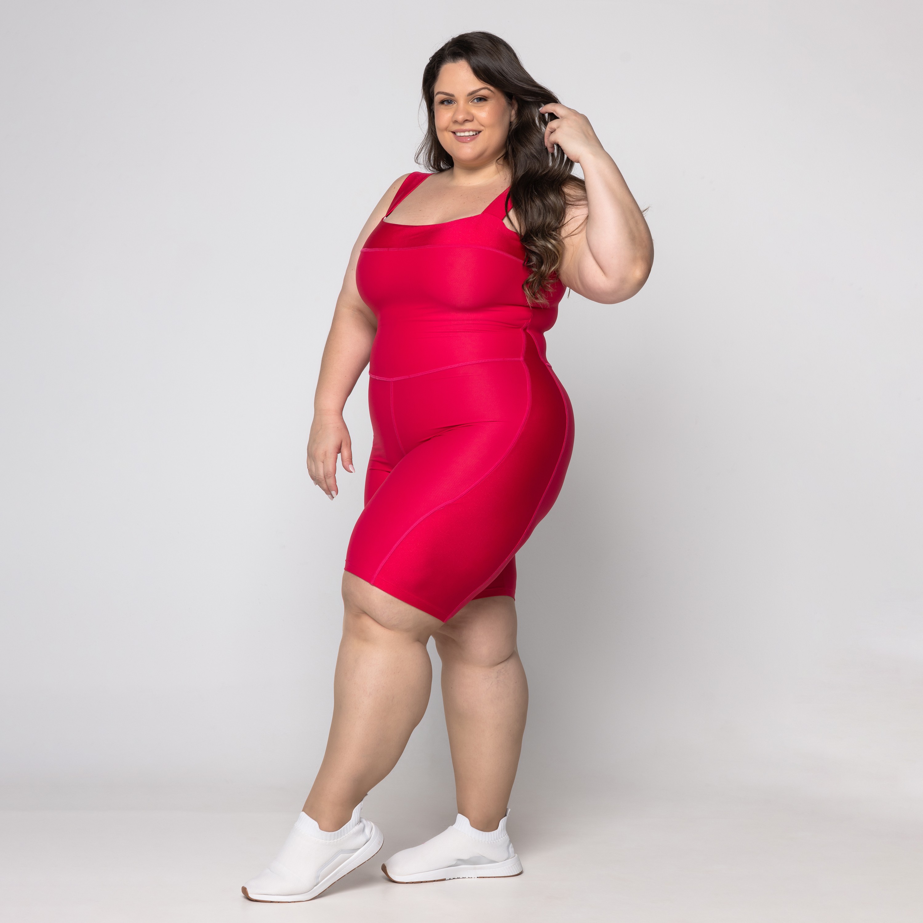 Macaquinho Georgia Plus Size - Físico Fitness