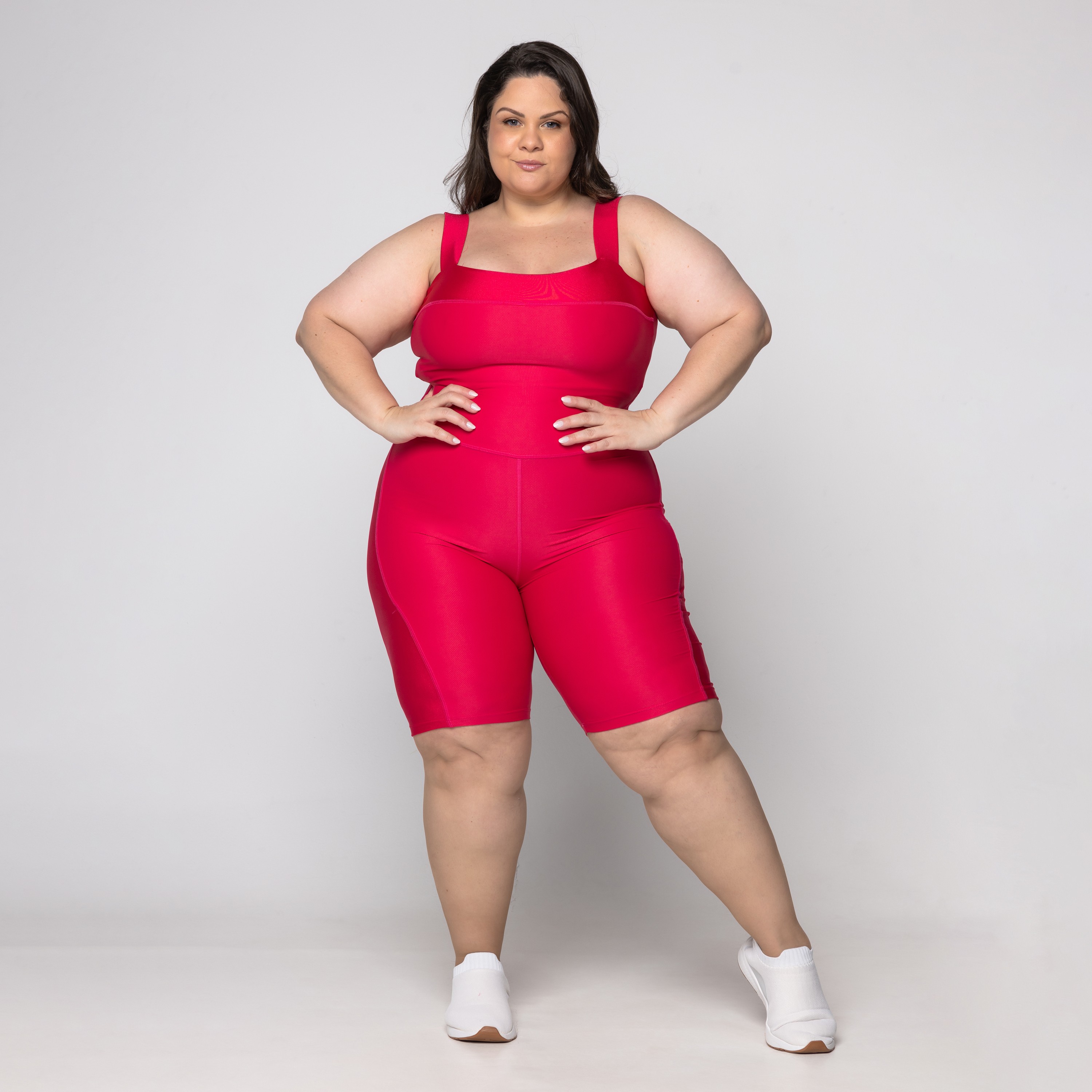 Macaquinho Georgia Plus Size - Físico Fitness