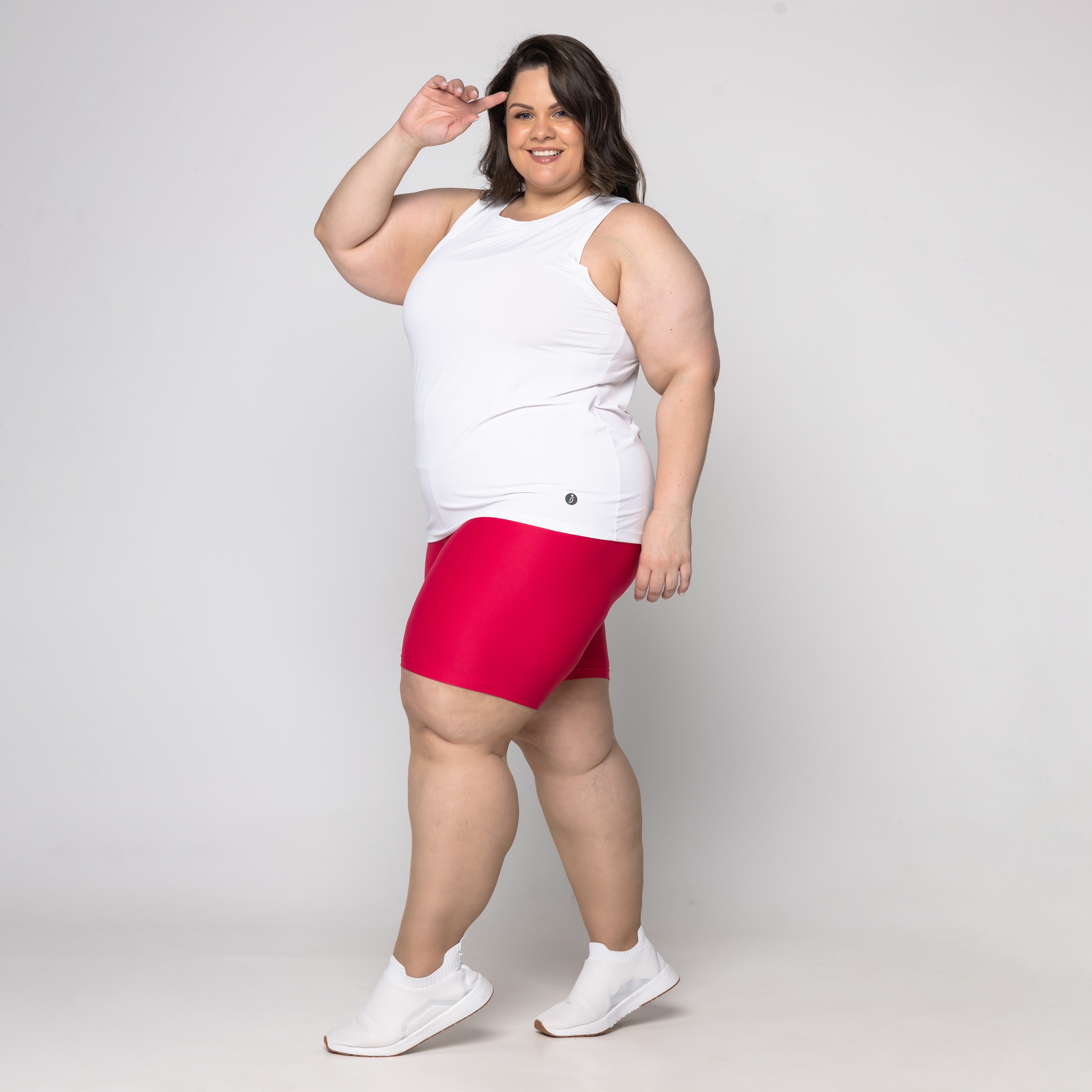 Regata Ananda Grafiato Plus Size - Físico Fitness