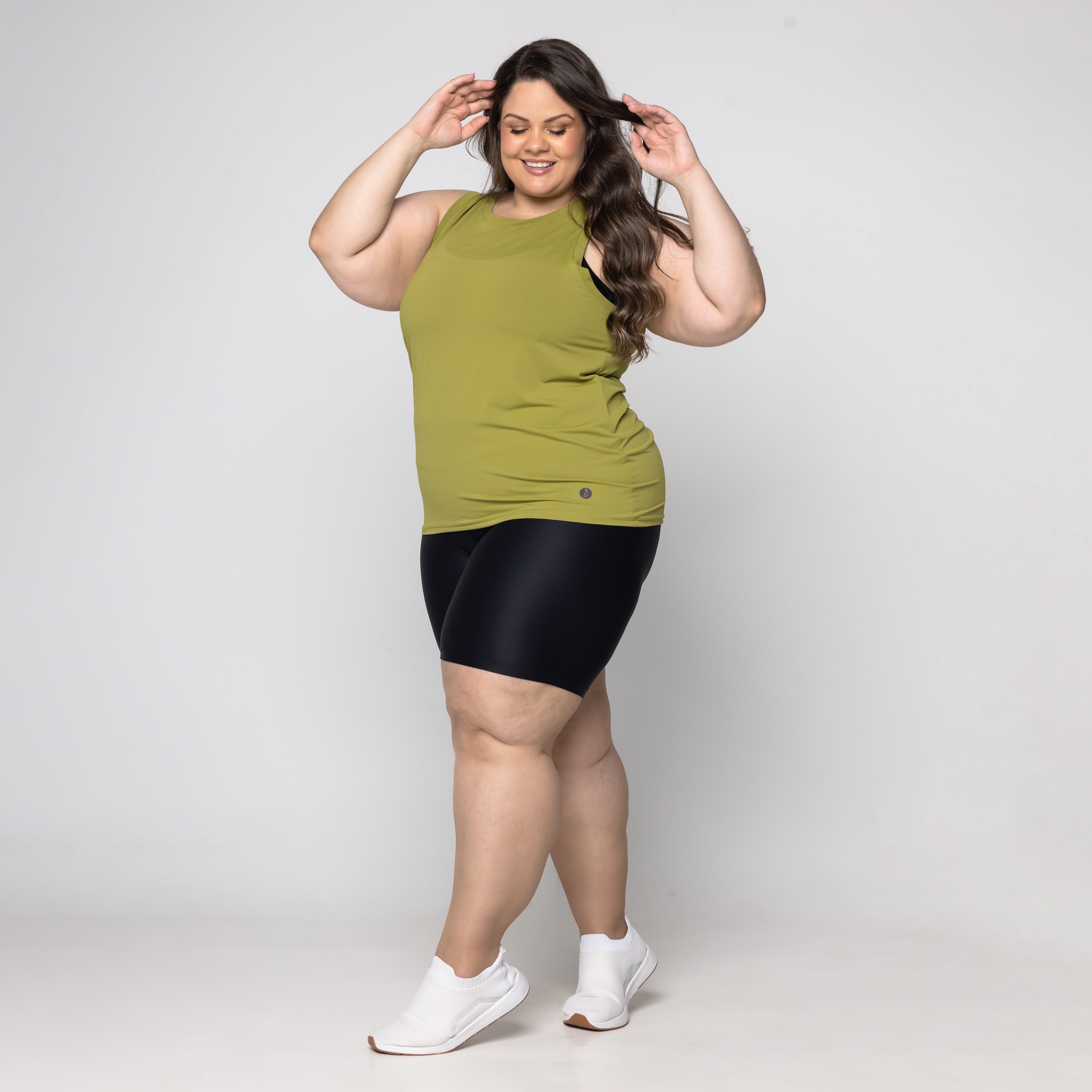 Regata Ananda Grafiato Plus Size - Físico Fitness