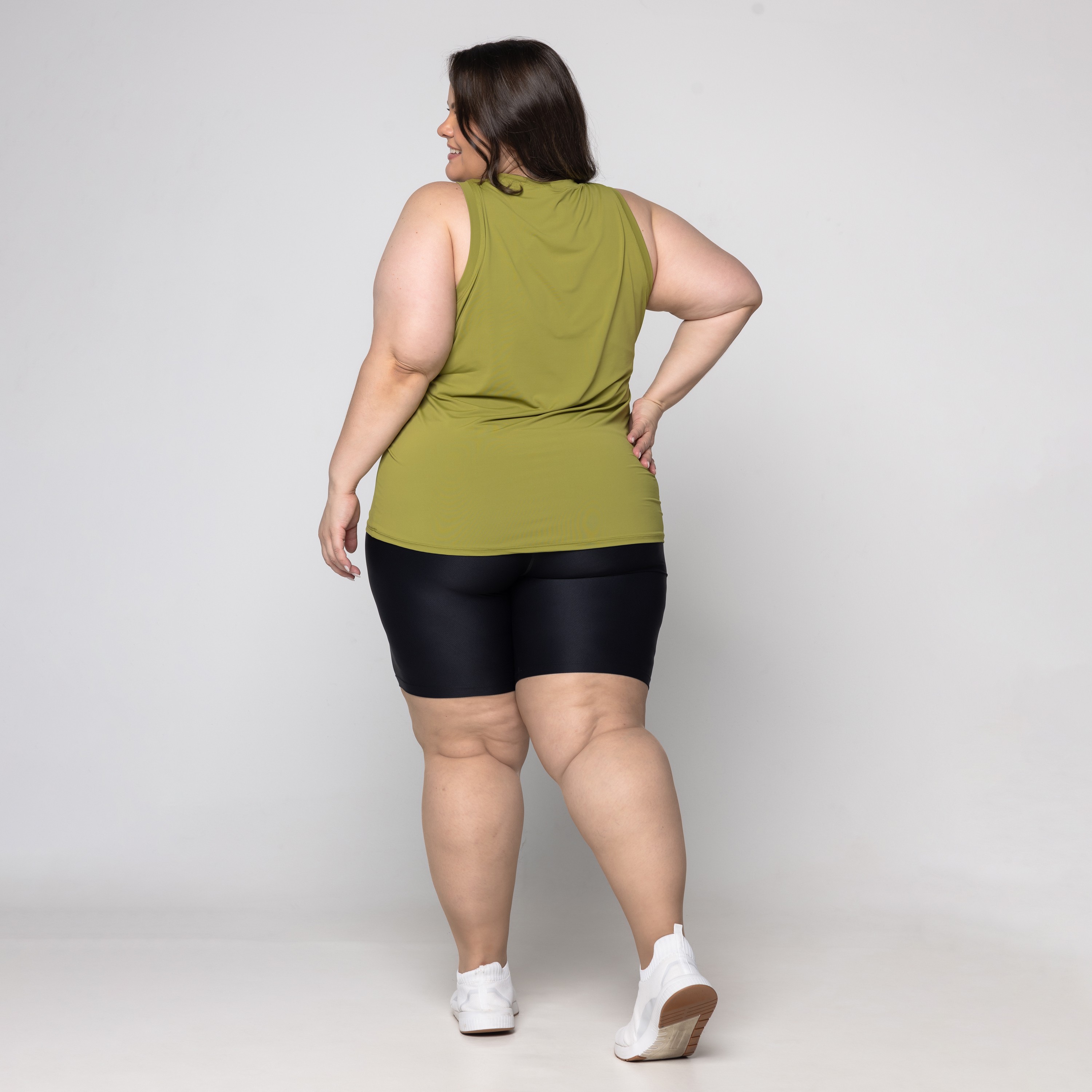 Regata Ananda Grafiato Plus Size - Físico Fitness