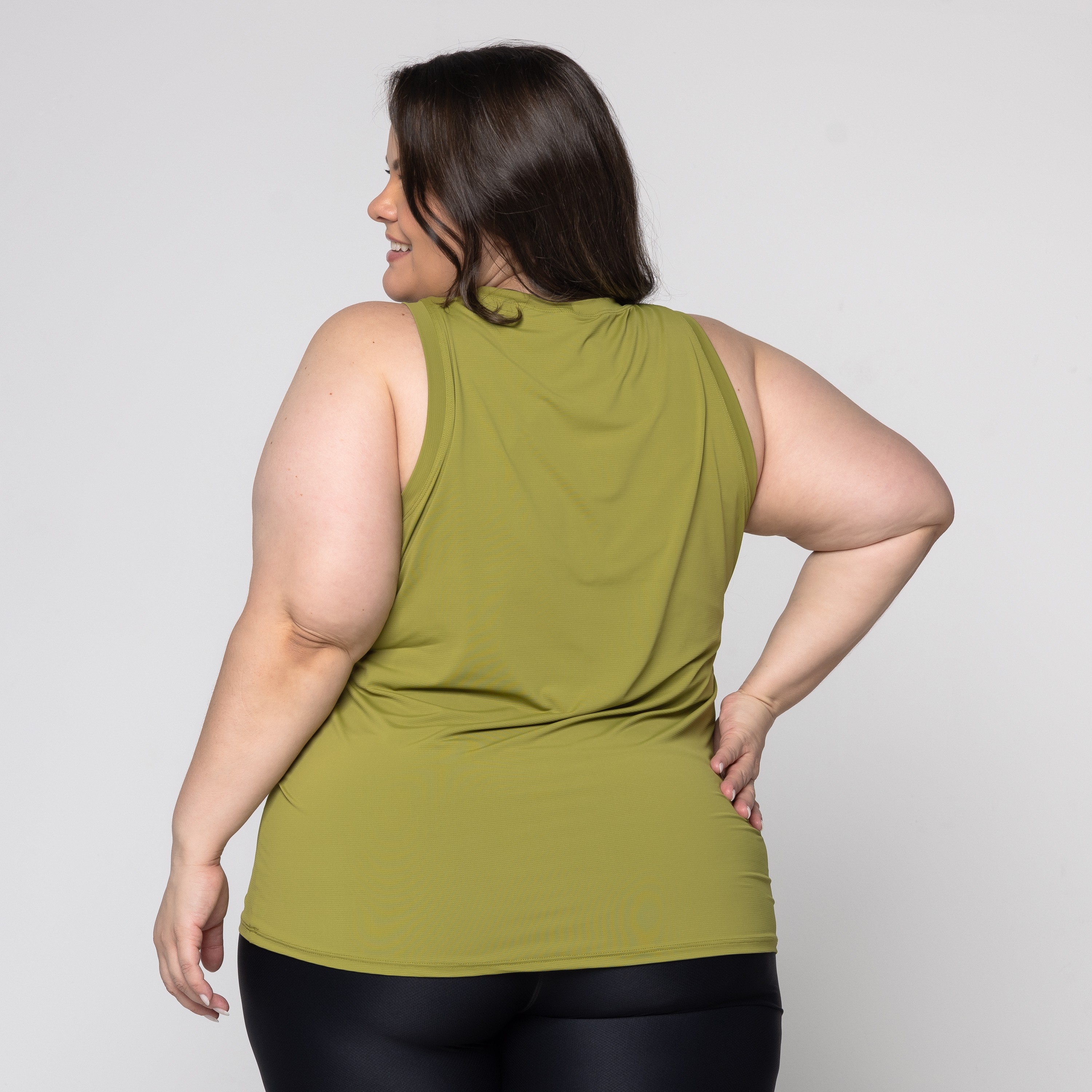 Regata Ananda Grafiato Plus Size - Físico Fitness