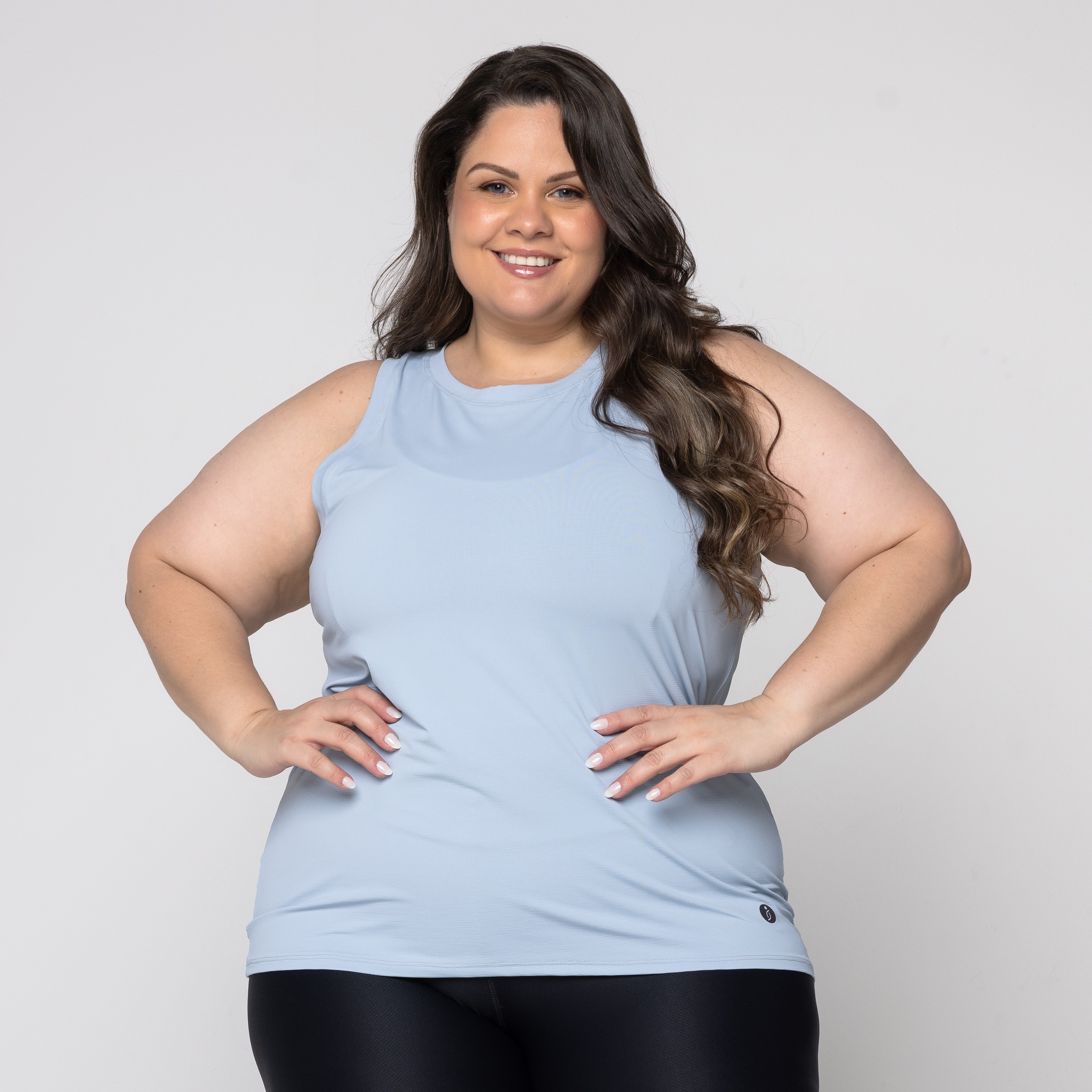 Regata Ananda Grafiato Plus Size - Físico Fitness