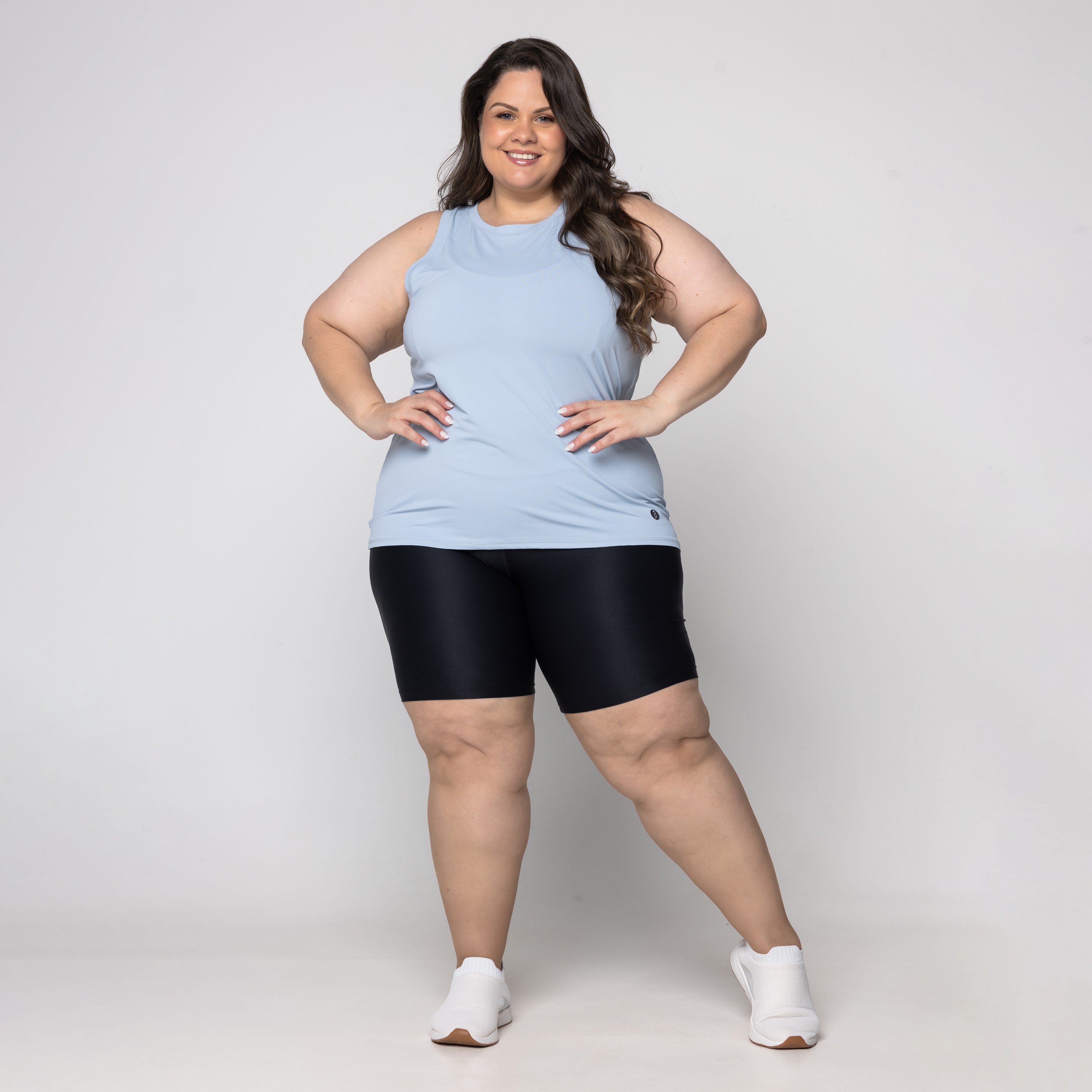 Regata Ananda Grafiato Plus Size - Físico Fitness