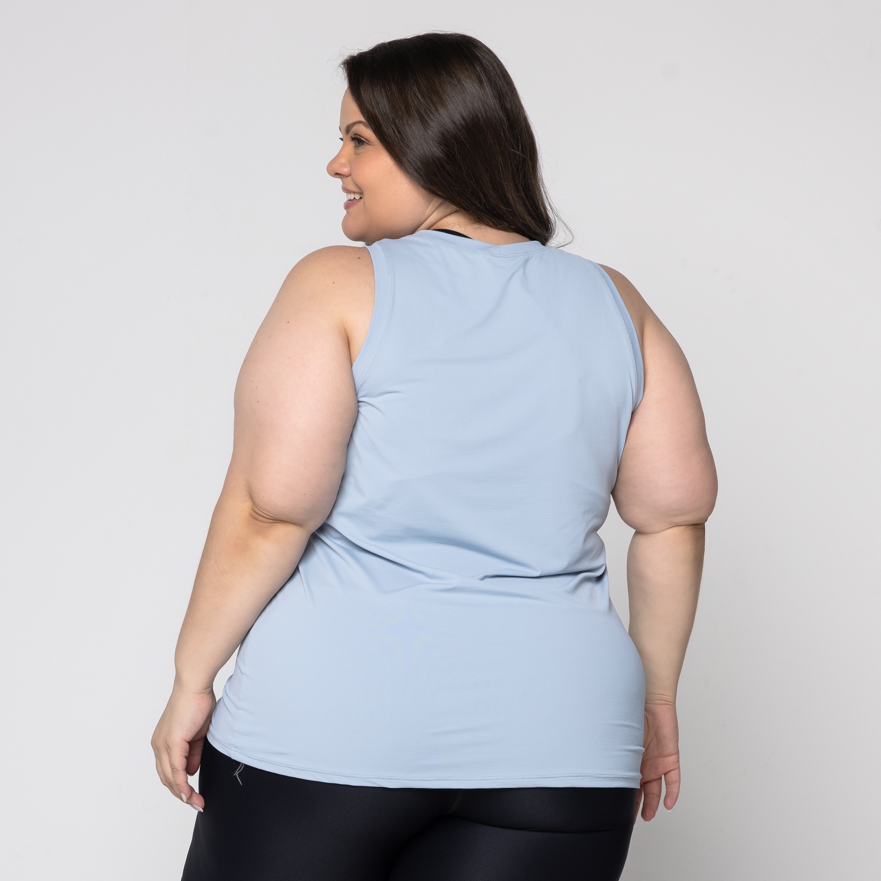 Regata Ananda Grafiato Plus Size - Físico Fitness