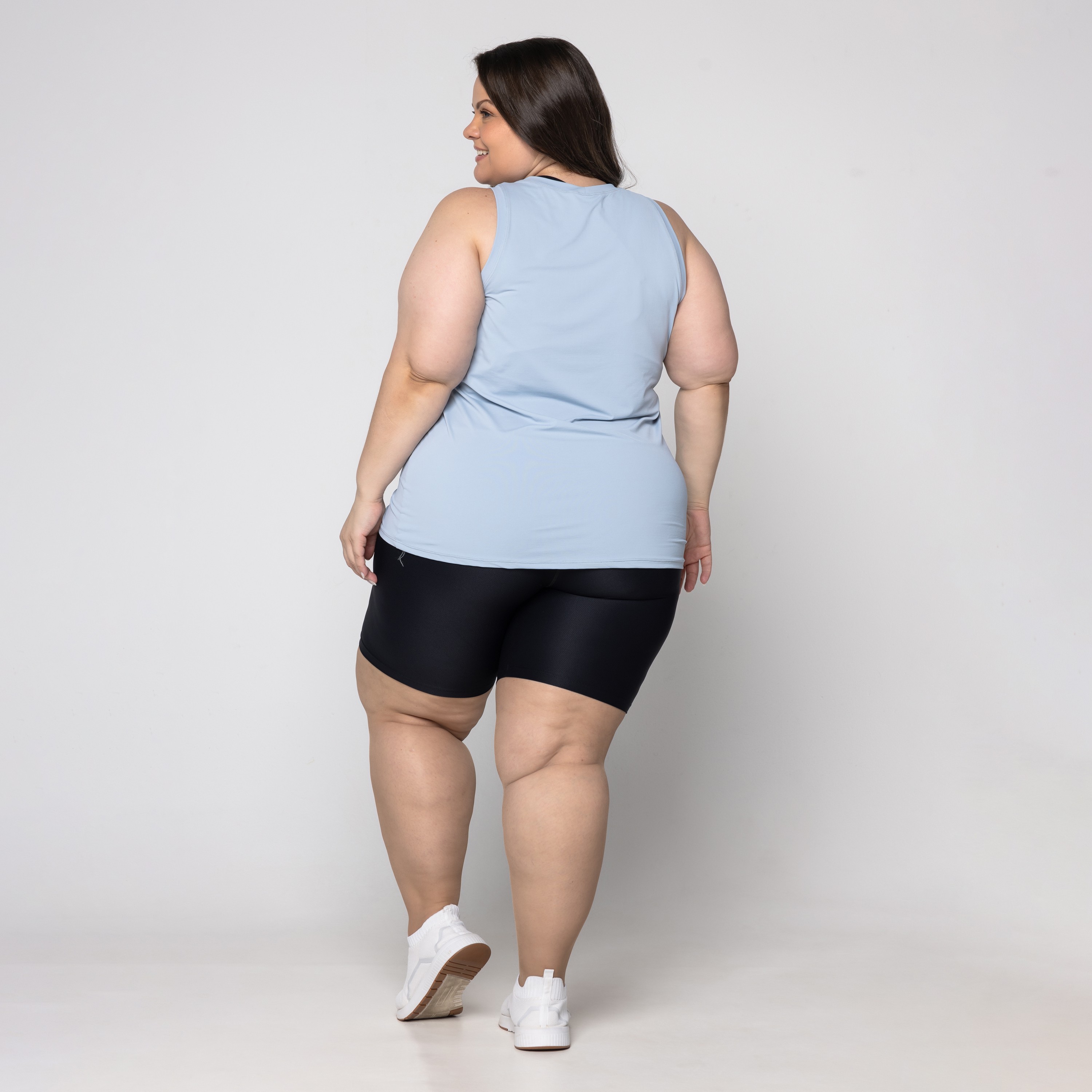 Regata Ananda Grafiato Plus Size - Físico Fitness