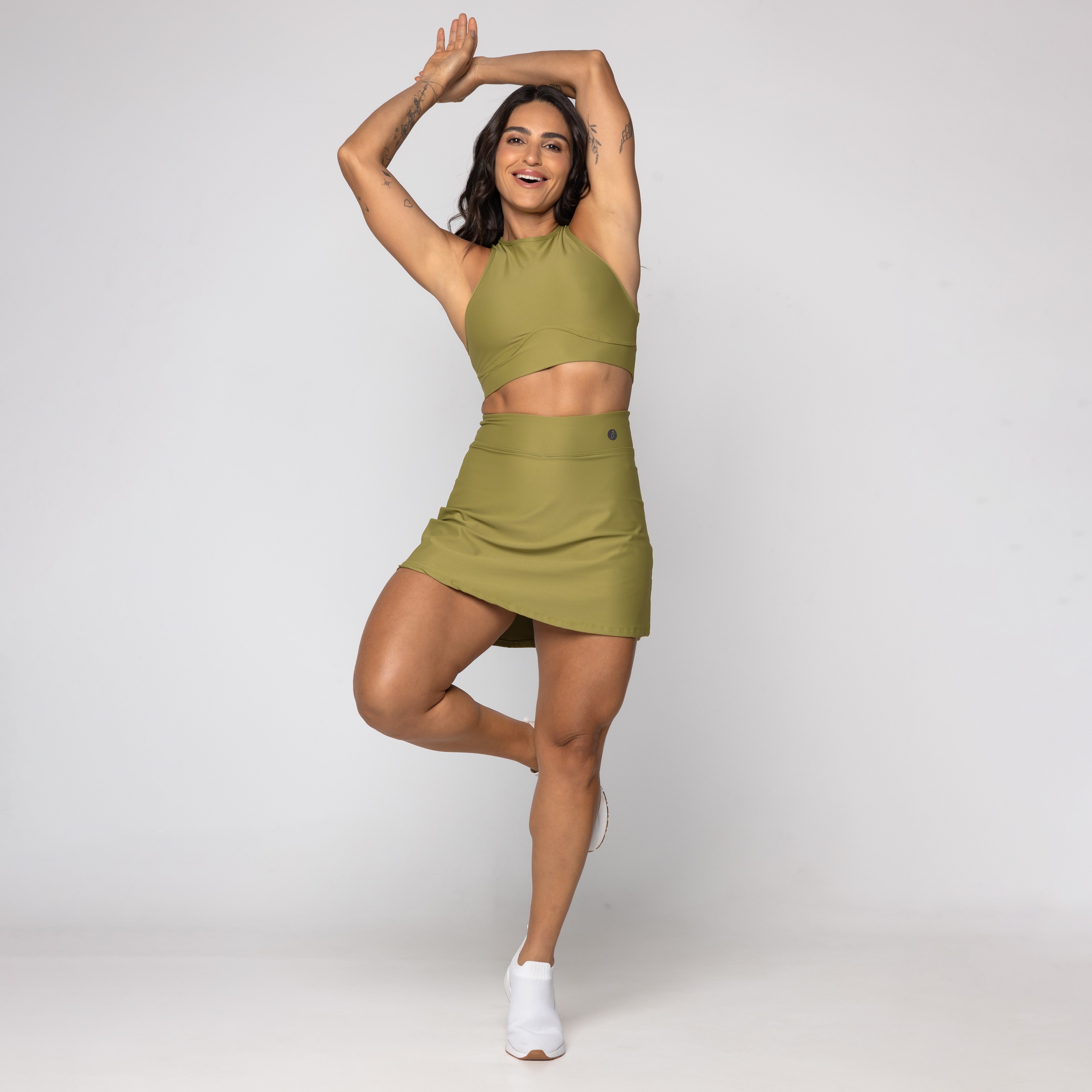 Short Saia Gabriela - Físico Fitness