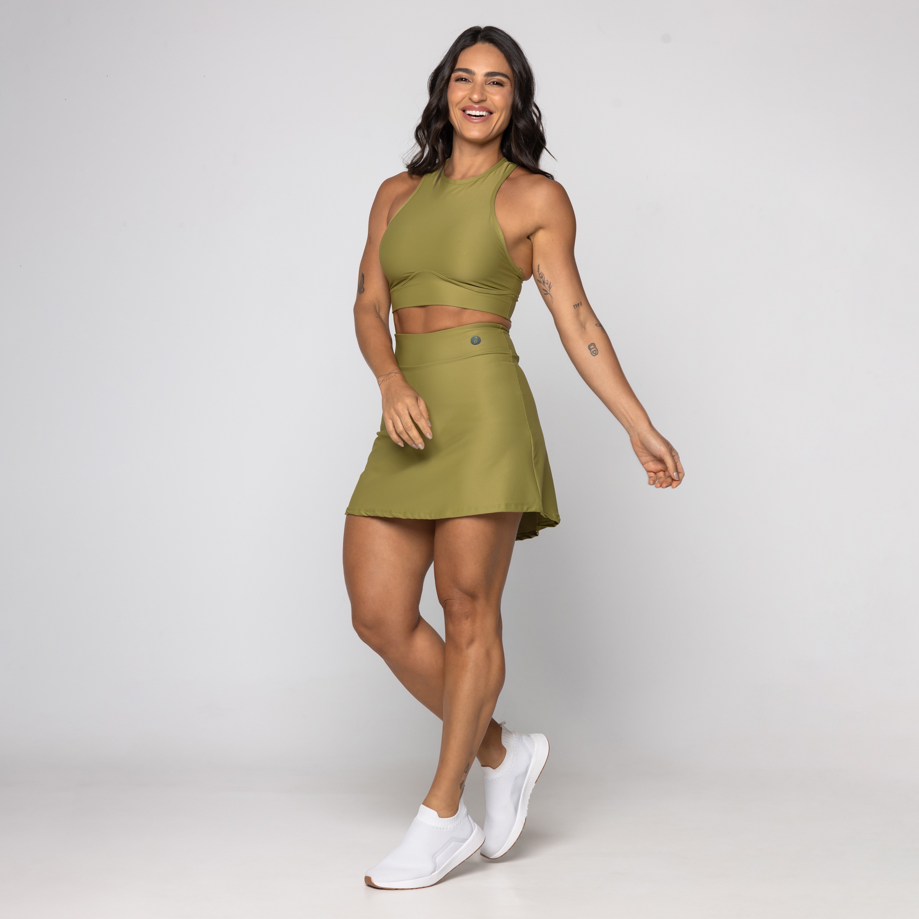 Short Saia Gabriela - Físico Fitness