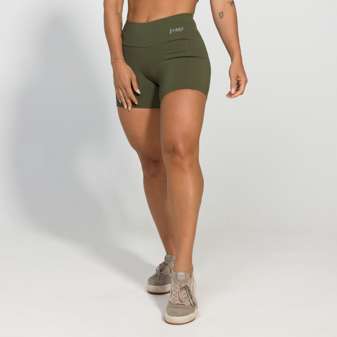 Short Fitness Faixa Lateral - Físico Fitness