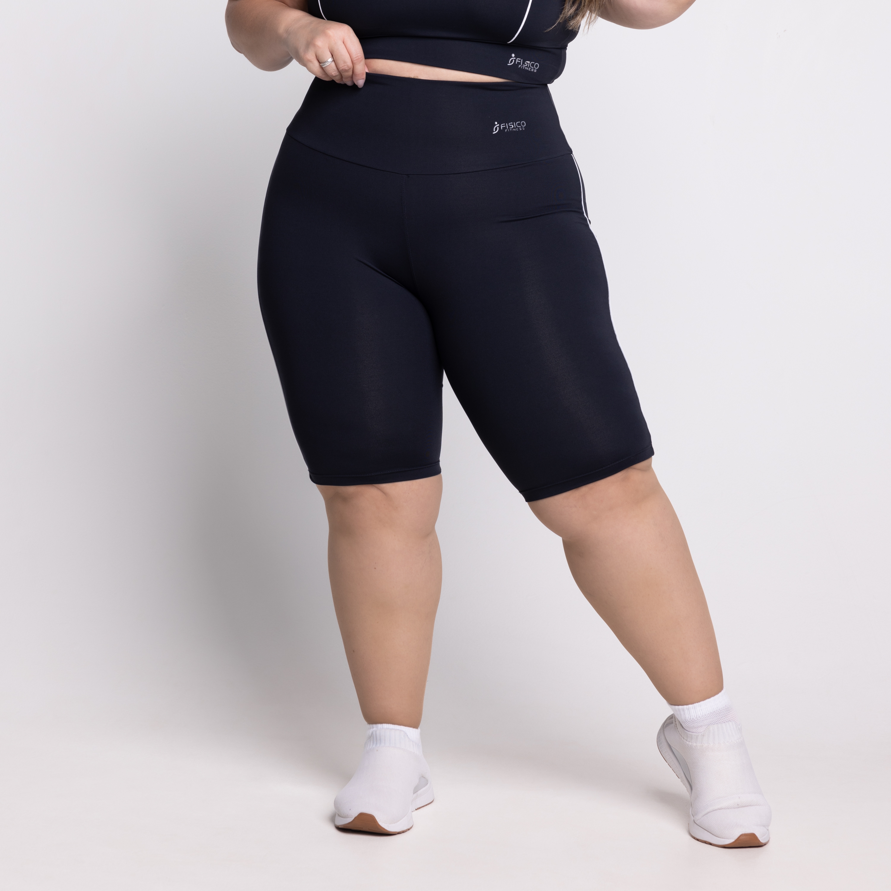 Bermuda Vivian Plus Size - Físico Fitness