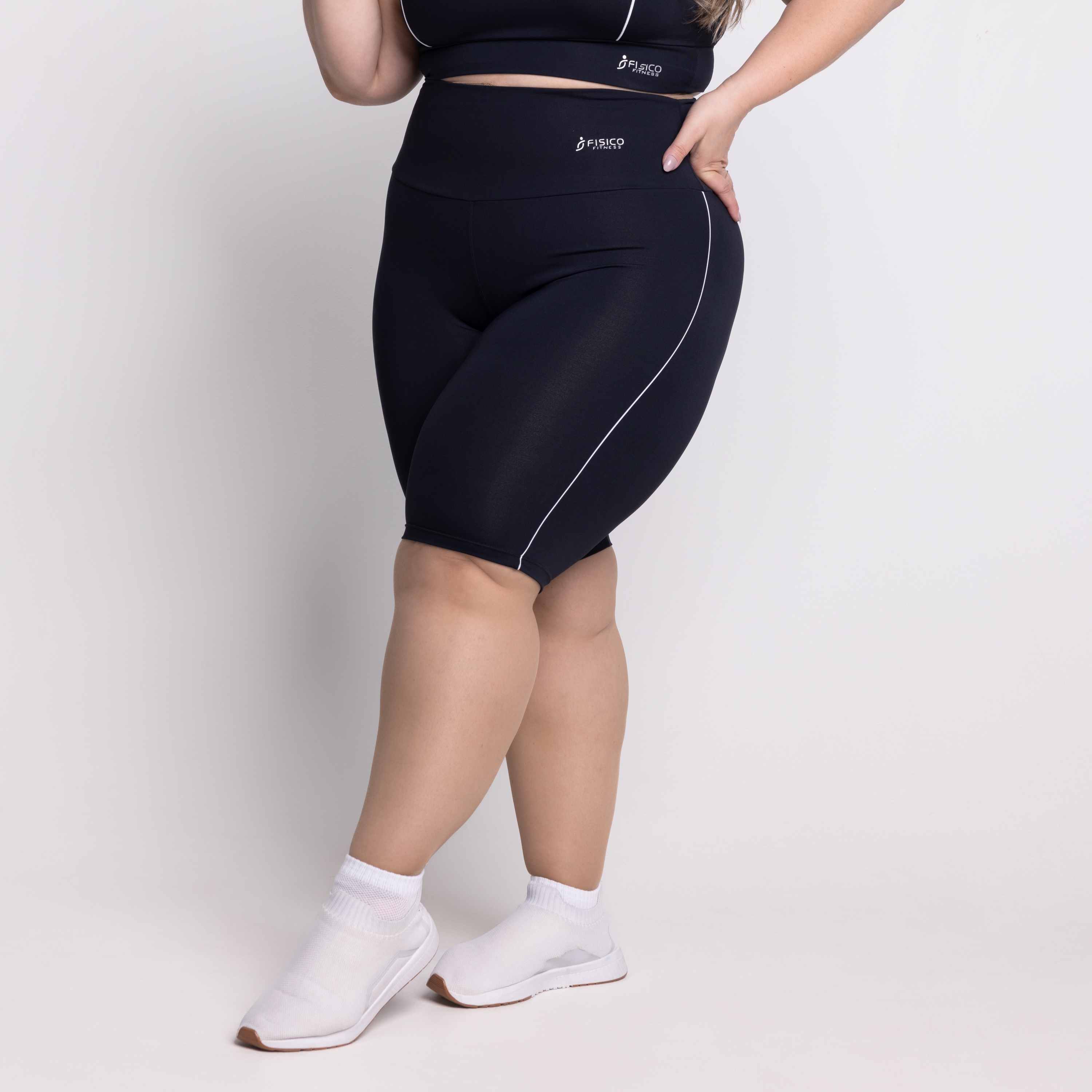 Bermuda Vivian Plus Size - Físico Fitness