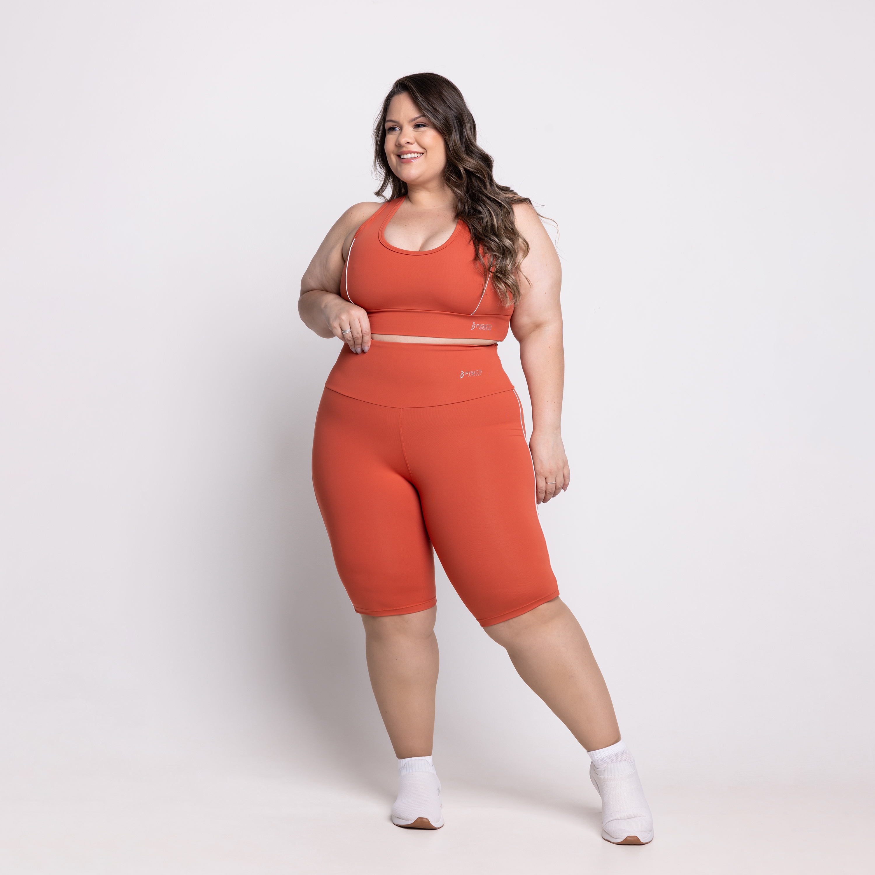 Bermuda Vivian Plus Size - Físico Fitness