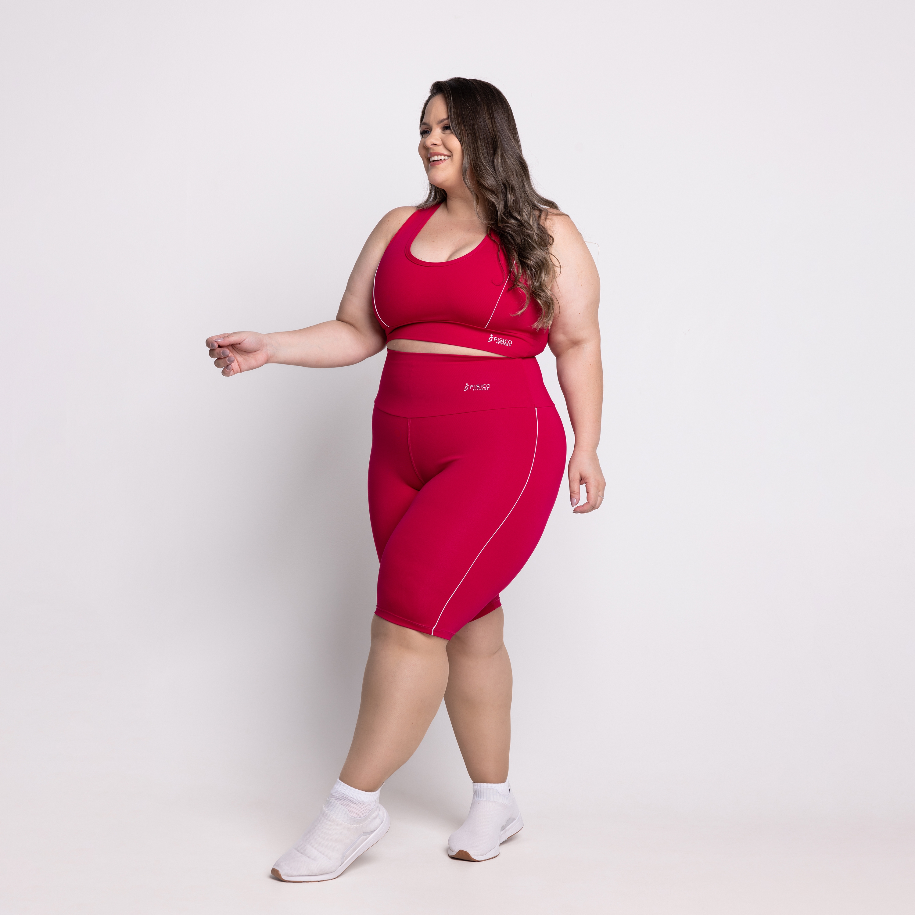 Bermuda Vivian Plus Size - Físico Fitness