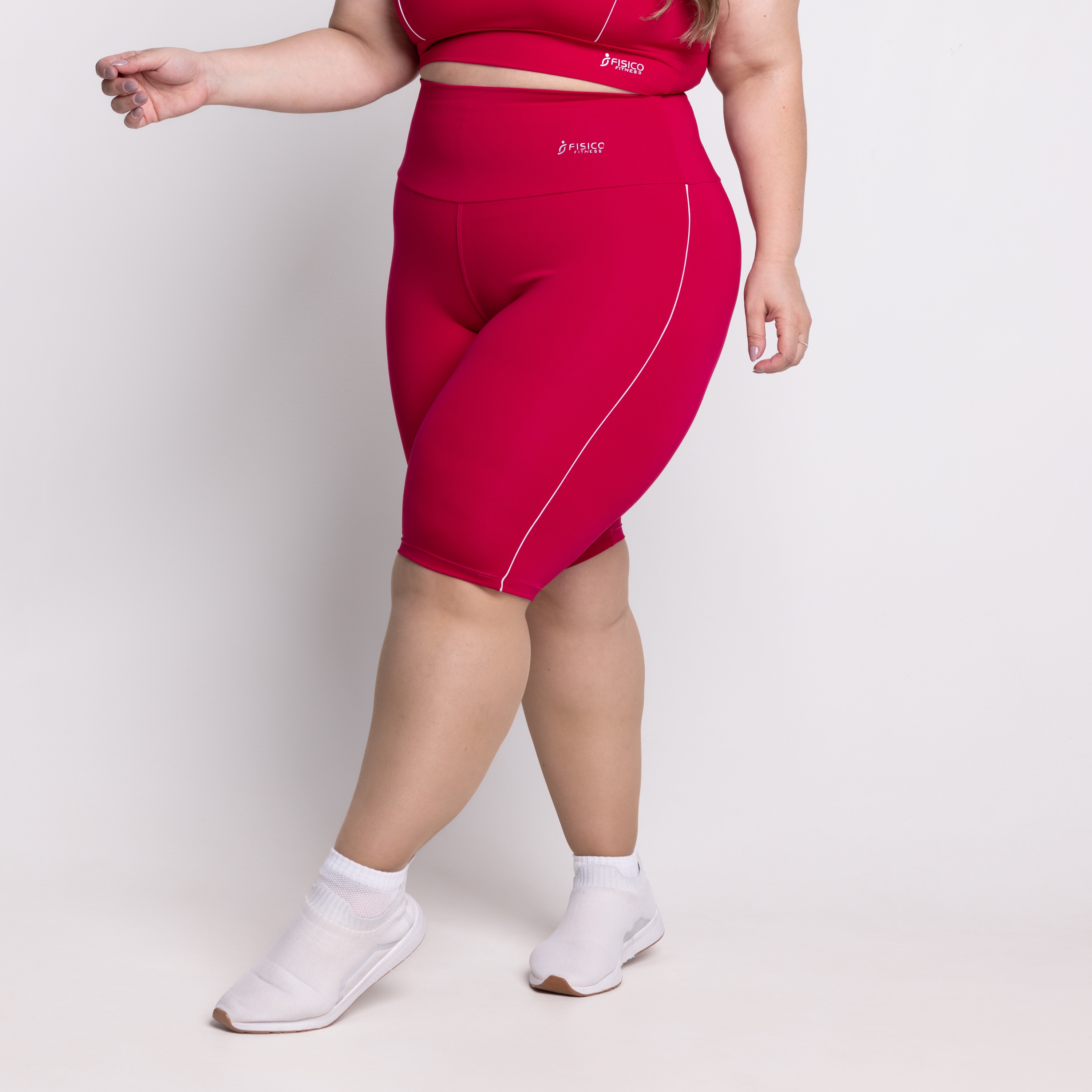 Bermuda Vivian Plus Size - Físico Fitness