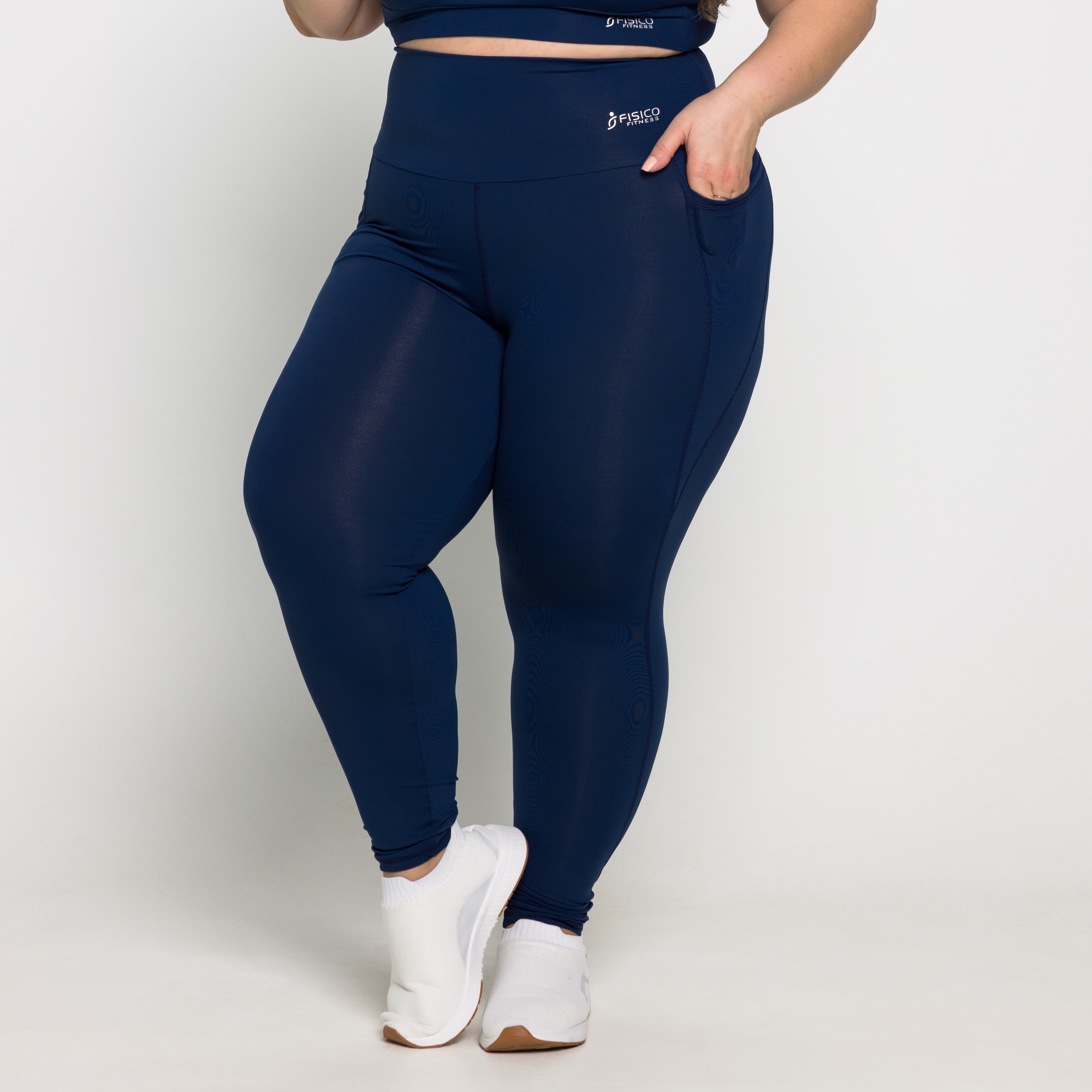 Calça Caroline Plus Size em Poliamida - Físico Fitness